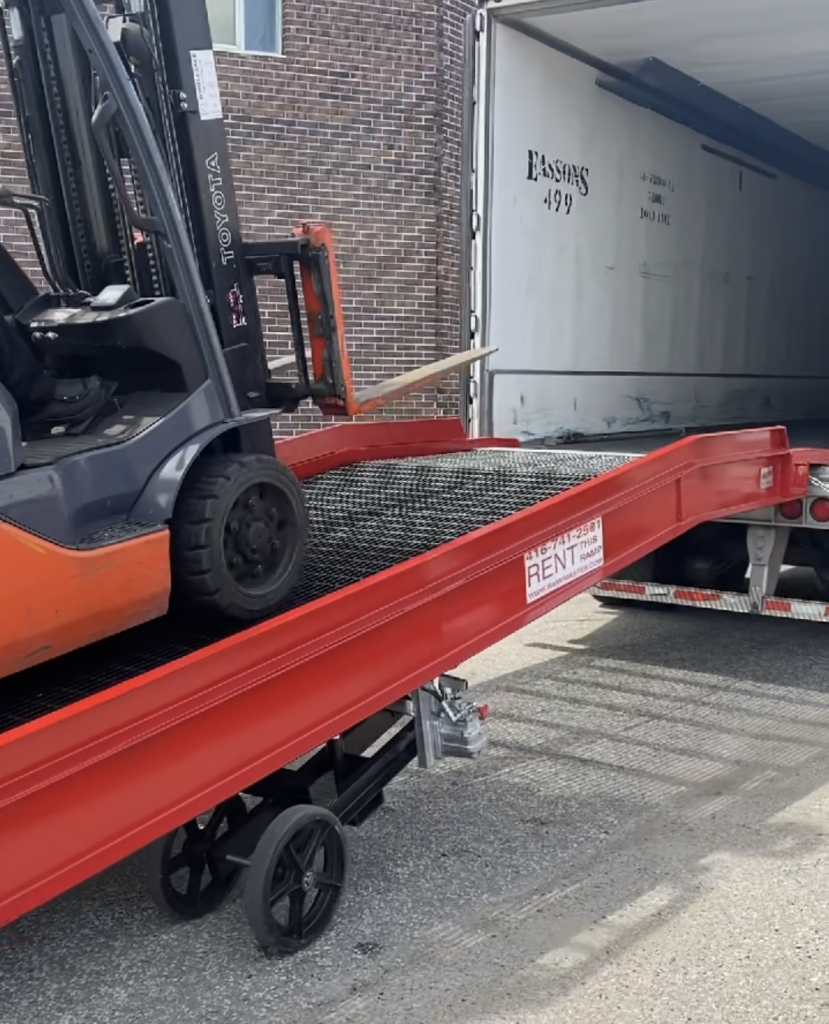 Yard Ramp | Dock Equipment | Arbon Canada