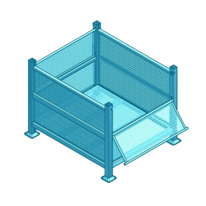 Steel Stacking Container - Arbon Equipment