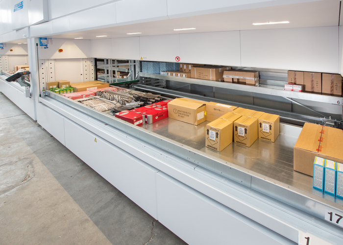 VLM Vertical Lift | Modula Lift - King Materials Handling