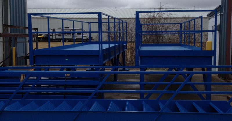 Custom Catwalk Ready to Ship Overseas - Arbon Equipment