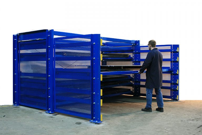 Roll Out Sheet Rack | Sheet Metal Racking
