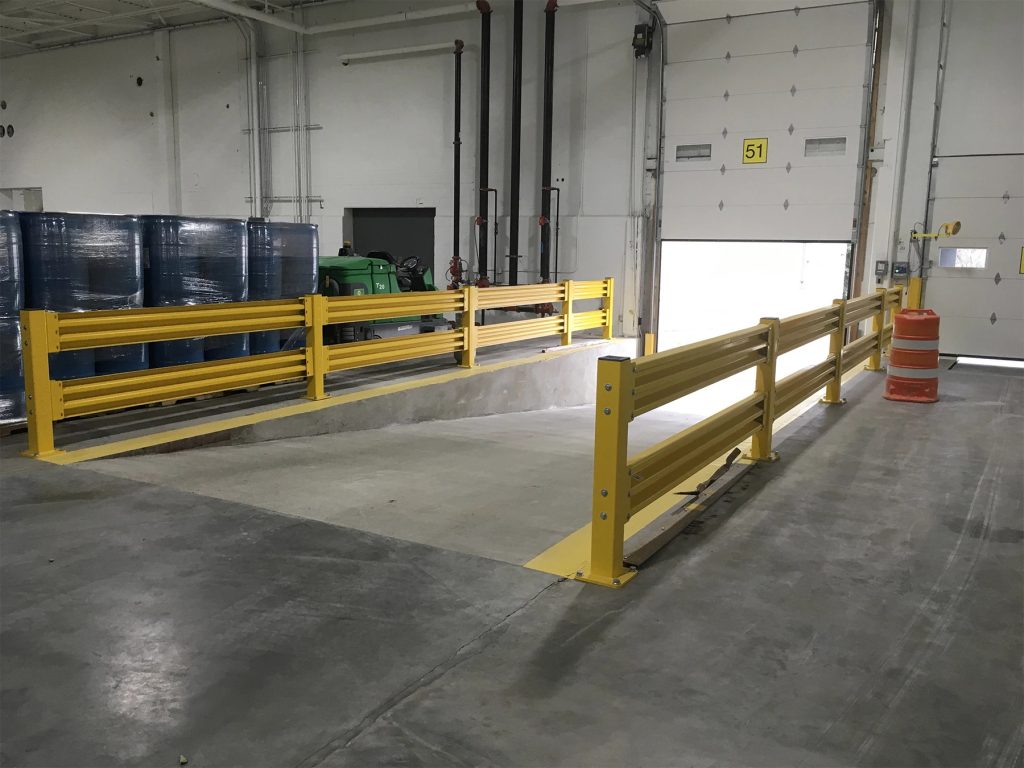 GuardRite Steel | Warehouse Guardrails